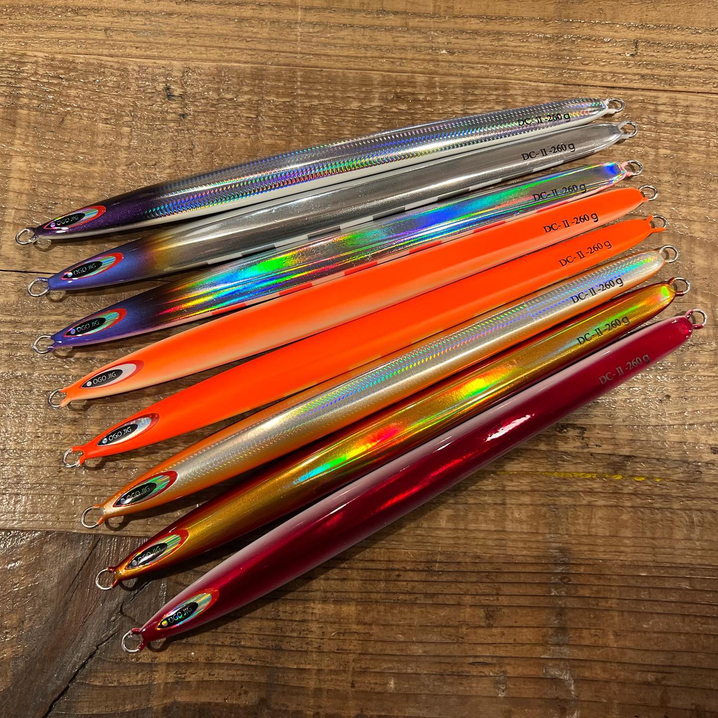 ZacT craft 【OGO JIG DC Type I &II】入荷しました〜🤗 タイプI 200〜300g、タイプII220〜260gと ...